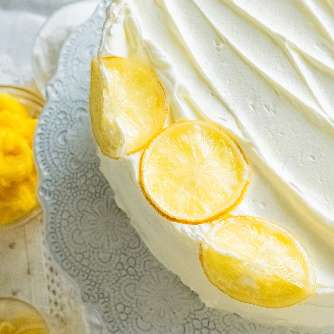 Lemon Torte – Dimpy's Kitchen