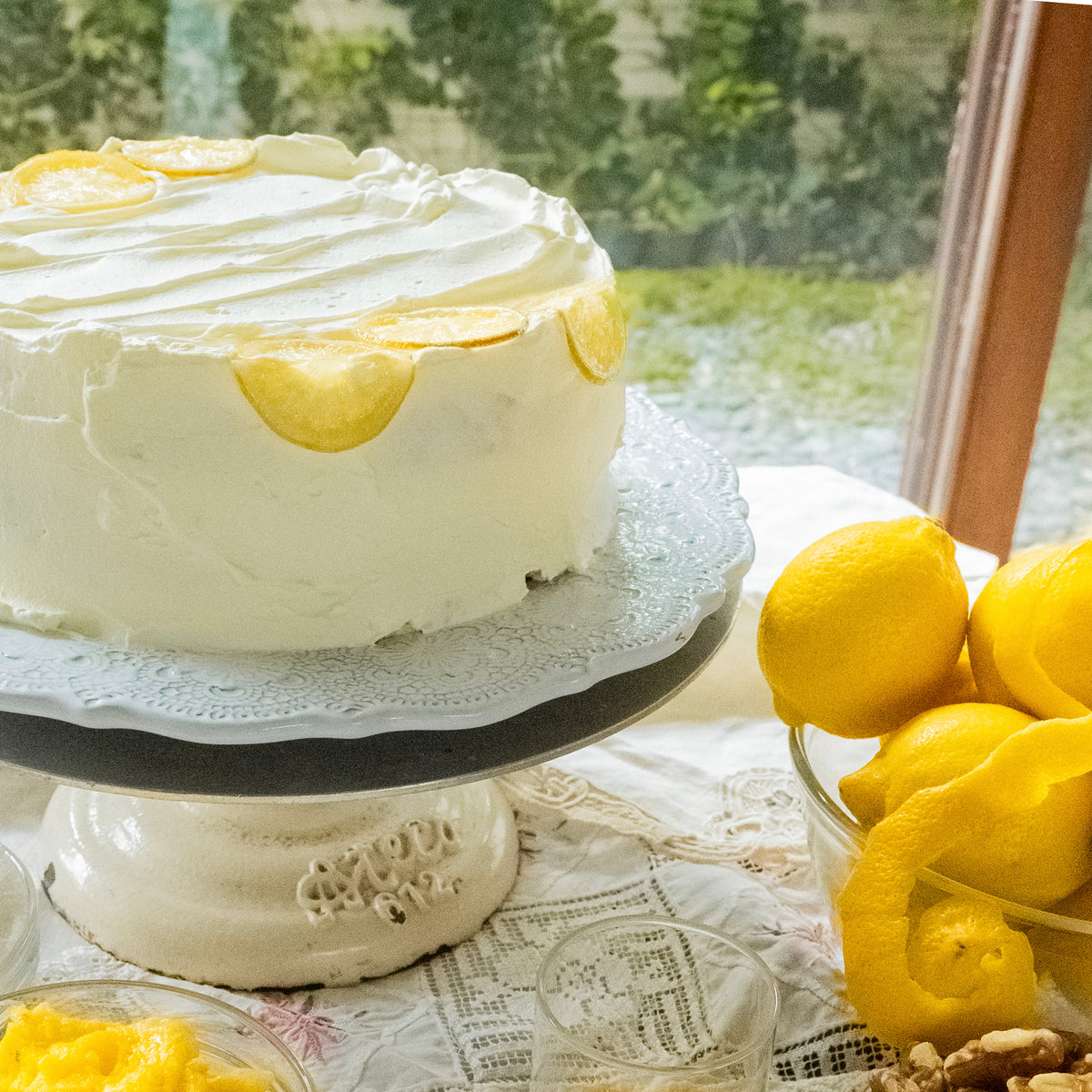 Lemon Torte – Dimpy's Kitchen