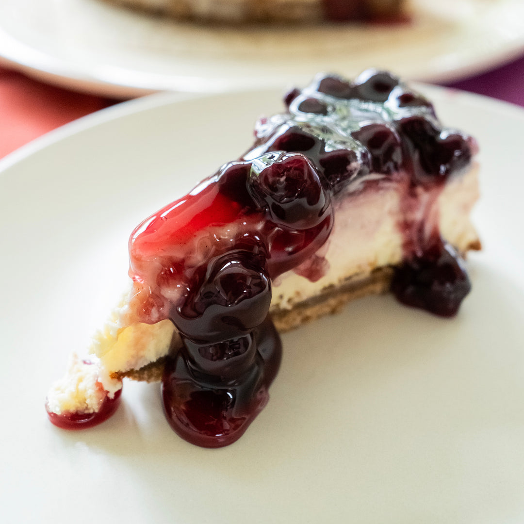 Blueberry New York Cheesecake – Dimpy's Kitchen